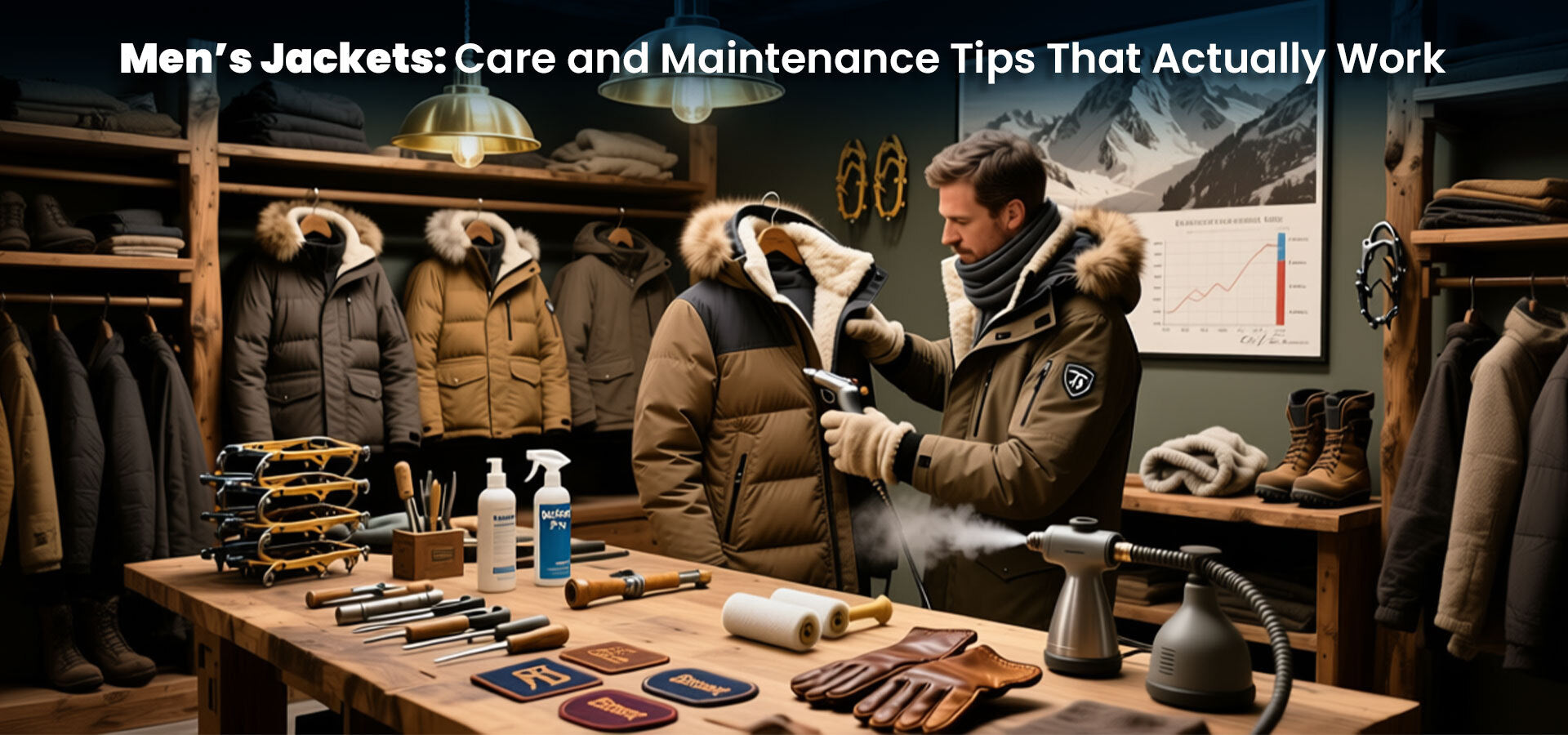 Men’s Jacket Care & Maintenance Tips – Keep It Looking New – Falcon Jackets